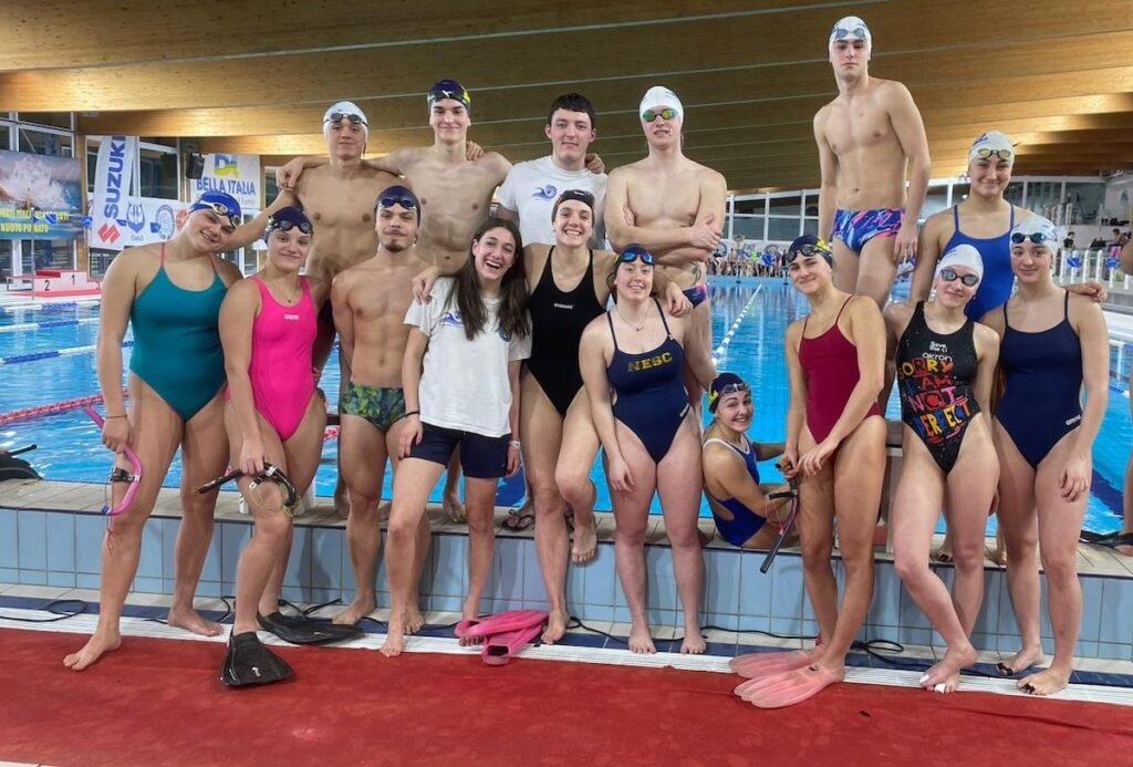 La nostra squadra sbanca gli Assoluti di nuoto pinnato con Bruni, Poppi ...
